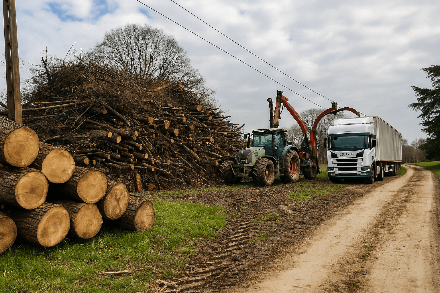 Bois énergie & paillage en Ille-et-Vilaine – CBB35